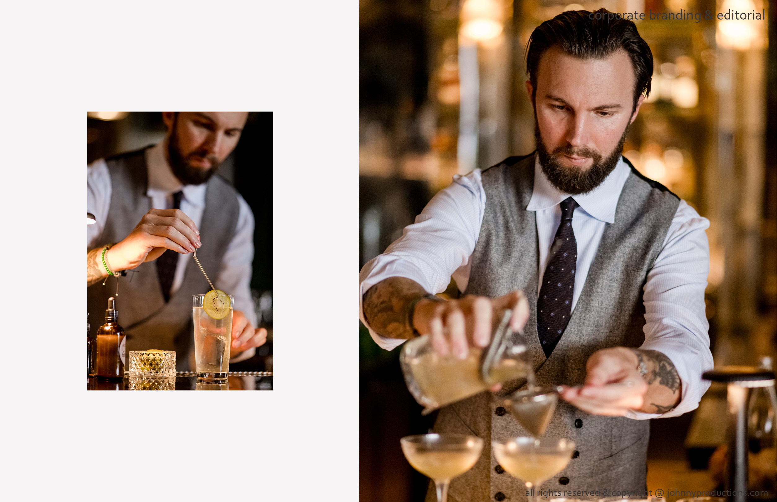 corporate branding & editorial – Johnny Productions